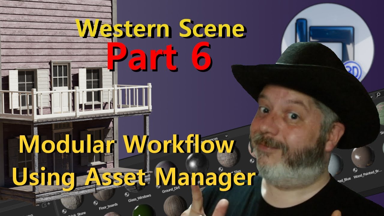 Creating A Western Scene In Blender. 03: Modular Buildings – Roofs ...
